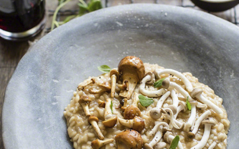 Risotto con setas - Disfruta & Verdura